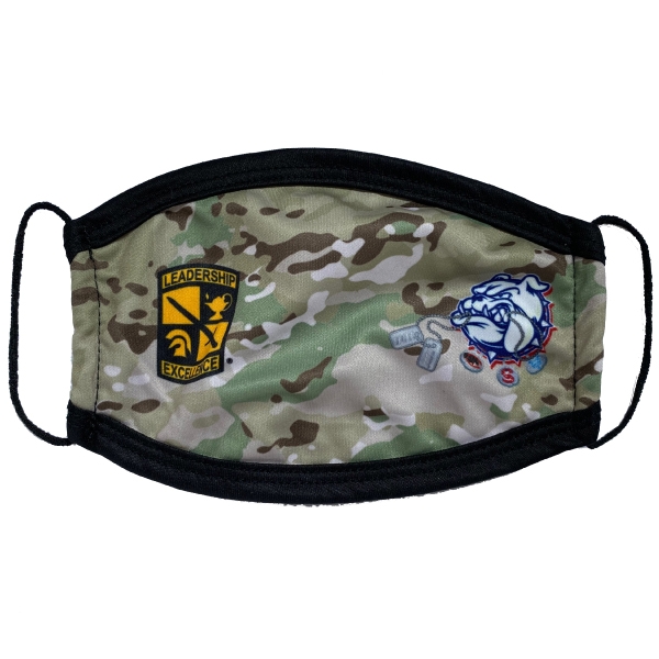 Full Color 2-Ply Polyester Mask - Elastic Earloops