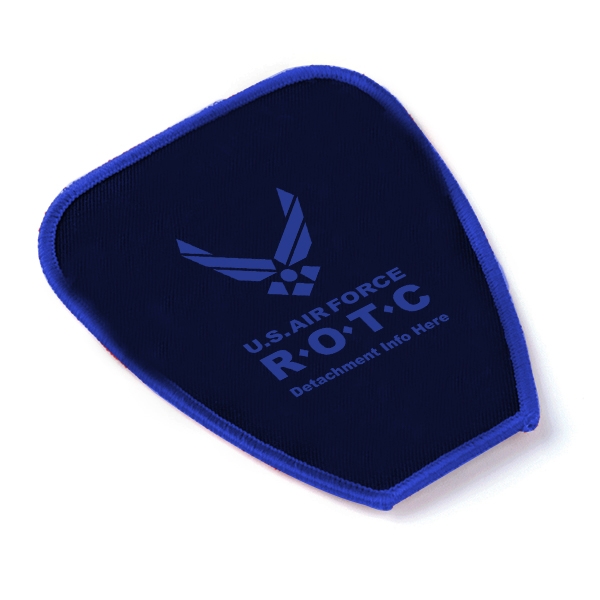 4" Embroidered Patch - Hook and Loop Backing