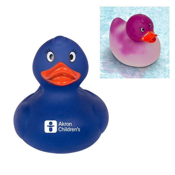 Color Changing Rubber Duck