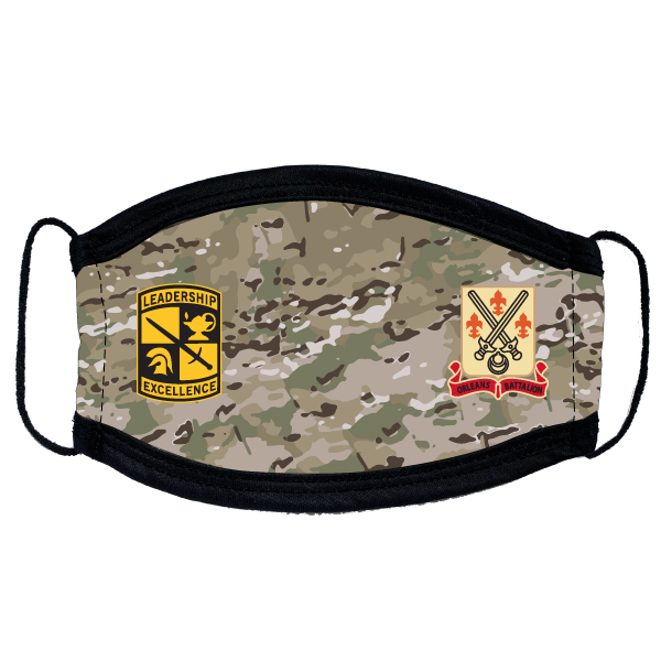 Full Color 2-Ply Polyester Mask - Elastic Earloops