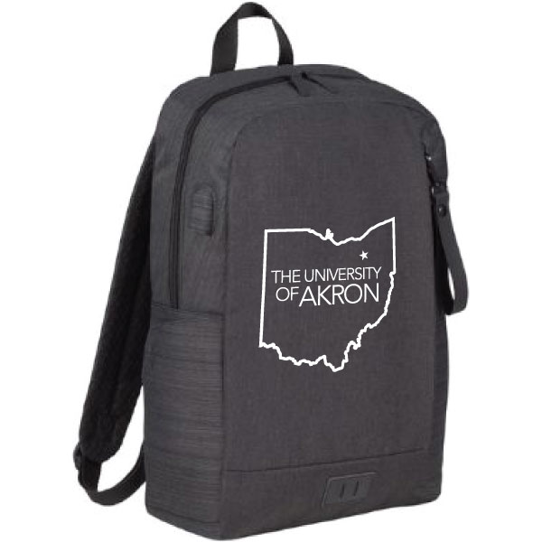 NBN Whitby Slim 15" Computer Backpack w/USB Port